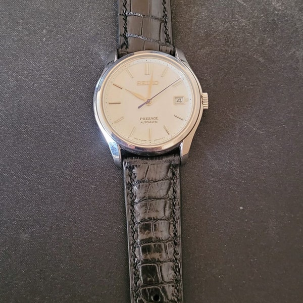 Premium Ostrich Watch Strap, Handmade Ostrich Leg Watch Band ...