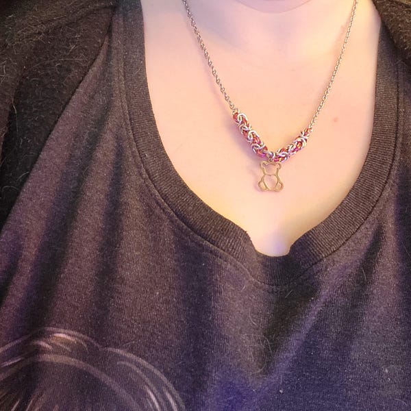 Howling Wolf Collar. Primal Prey Collar, Wolf Alpha Necklace for Woman ...