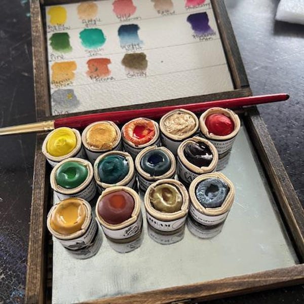 M. Graham Watercolor Paints Cityscape Trial Set, Urban Colors, Magnetic ...