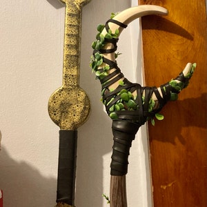 A Golden Ankh Staff Ancient Egypt Cosplay Egyptian Cross - Etsy