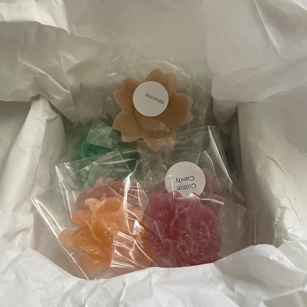 Edible Crystal Candy Flower Bouquet: Kohakutou Vegan Jelly Candies ...