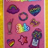 90s Sticker Sheet - Nineties Girl Sticker Sheet 9 Throwback Designs ...