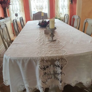 Red Square Tablecloth Kitchen Christmas Washable Velvet Table Cloth for ...