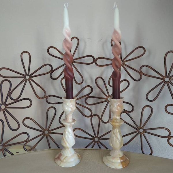 Rich Colored Taper Candles, Taper Candlesticks, Beeswax Soy Blend ...