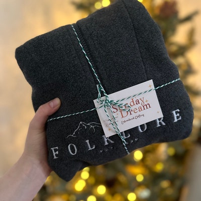 Embroidered Folk Oversized Fleece - Etsy UK