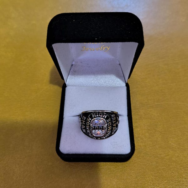 Customized Sterling Silver High School and College Class Ring – Classic ...