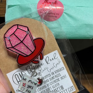 Eye With Eye Drops Badge Reel Eye Dr Badge Reel - Etsy