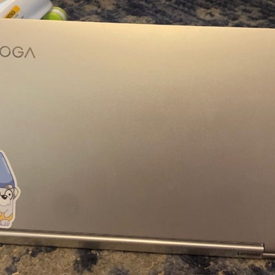 Bluey Meditation Garden Gnome Sticker Decal - Etsy