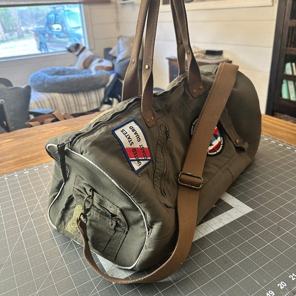 Swoon Patterns: Dallas Vintage Duffel - PDF Bag Purse Duffle Sewing ...