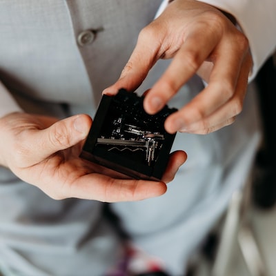 Wedding Ring Box Engagement Ring Box Handmade With Legor Bricks RING ...