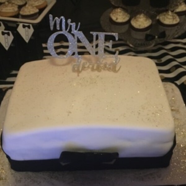 Mr Onederful Cake Topper, Mr Wonderful First Birthday Party, Boys 1st ...