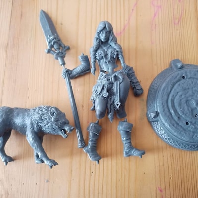 Elle the Musketeer 8K D&d/pathfinder 32mm 75mm 100mm Miniature RPG ...