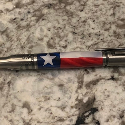 Texas Flag Pen Blank 121 - Etsy