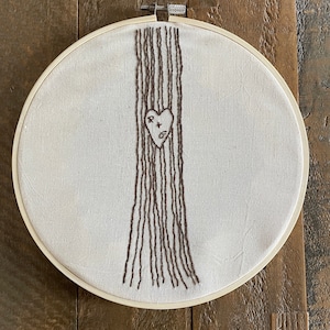 Hand Embroidery Kit // Evergreen Whimsy // DIY Hoop Art // | Etsy