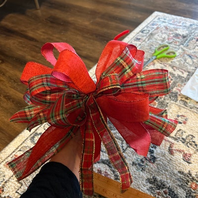 Wreath Bow Making Kit, Bow Tutorial Kit, Kit for Making Bows, Bow Kit ...