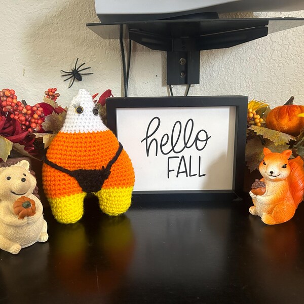 Cheeked up Candy Corn Pattern - Etsy