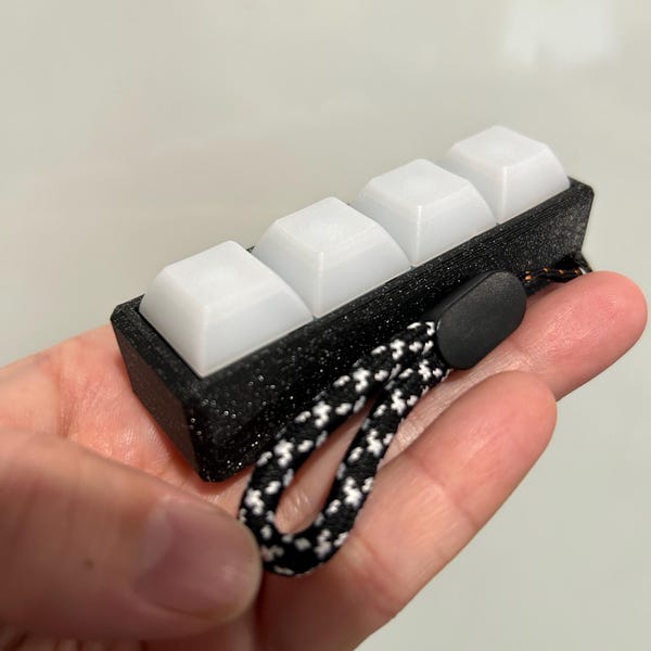 Mechanical Switch Clicky Fidget White Th W/ Strap Keyboard Switch, ASMR ...