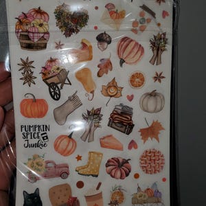 Variety Sticker Pack Cute Sticker Pack, Mini Clear Stickers, Variety ...