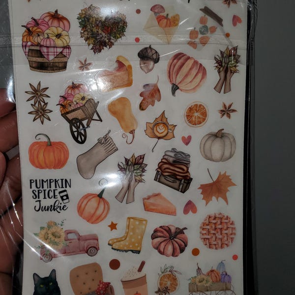 Variety Sticker Pack | Cute Sticker Pack, Mini Clear Stickers, Variety ...