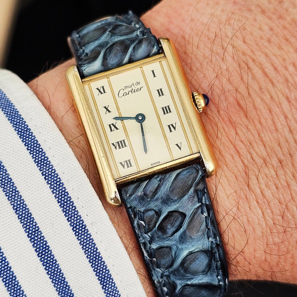 Premium Ostrich Watch Strap, Handmade Ostrich Leg Watch Band ...