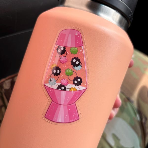 Japanese Fantasy Lava Lamp Stickers: Fire Demon, Candy Sprites ...