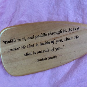 Personalized Mini Canoe Paddle 18 Engrave, Customize This Makes a Nice ...