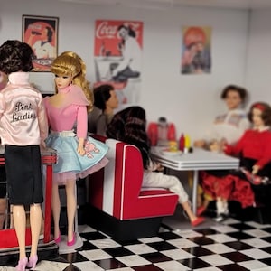 1:6 Scale Gossip Bench for Barbie Doll and Integrity Toys MCM 1950s ...