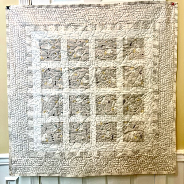 Easy Quilt Kit, Beginner Quilt Kit, Throw Quilt Kit, Patchwork Quilt Kit, Charm Pack Quilt ...