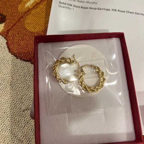 Genuine 14K Gold Rope Chain, 14K Real Gold Rope Chain, Ladies Gold ...