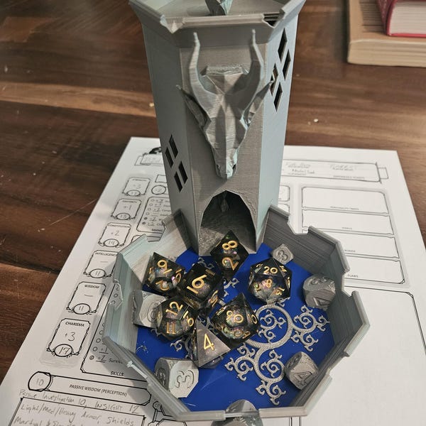 Dice Holder Tree Dice Holder Gift for Dungeon Master Gift for RPG Game ...