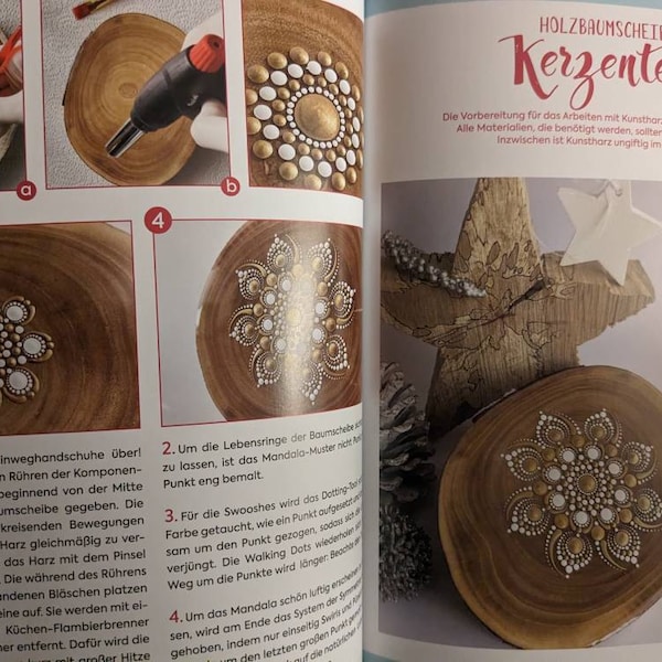 Mein Adventskalender-Buch Mandala, 24 DIY Dot-Painting Projekte ...
