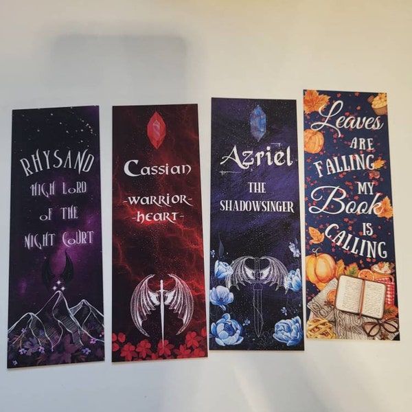 Rhysand ACOTAR Officially Licensed Bookmark | High Lord of the Night ...