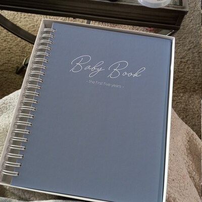 Baby Book Personalized Baby Book Baby Memory Book Baby Shower Gift ...