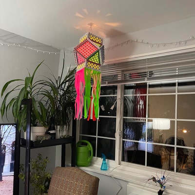 Large No Assembly Foldable Reusable Diwali Paper Lantern Akash Kandil ...