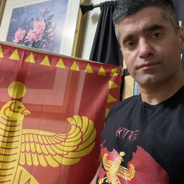 Achaemenid Falcon Shahbaz Sticker (bubble Free) - Etsy