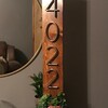 Address Sign Planter Box, Address Plaque, Address Planter Box, Rustic ...