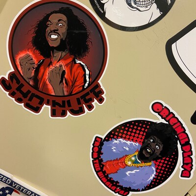 SHO'NUFF STICKER - Etsy