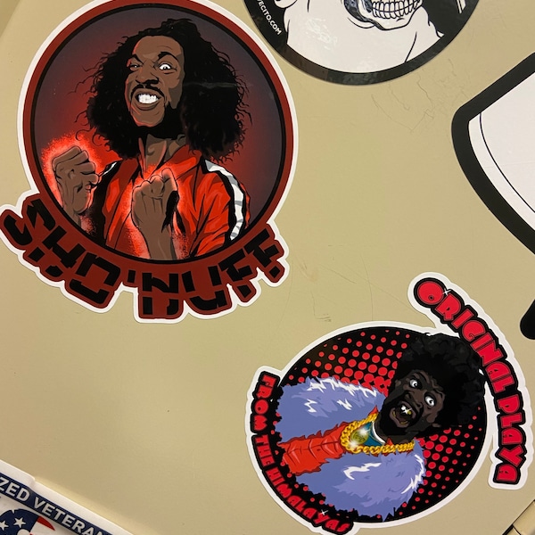 SHO'NUFF STICKER - Etsy