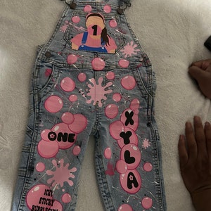 Miss Rachel Inspired Custom Birthday Overalls - Etsy