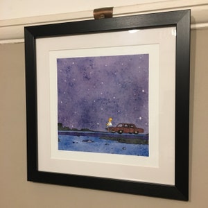 The Simpsons Dignity Watercolour Print Scenic Simpsons Kirk | Etsy