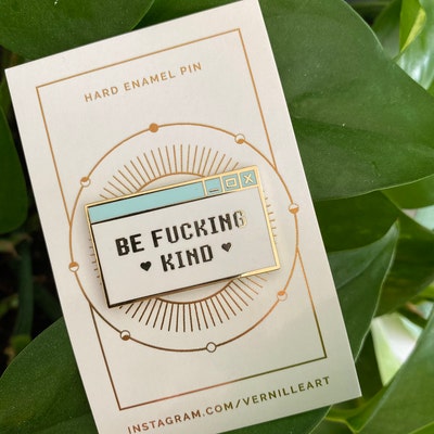 Pastel Pink Pop-up Retro Enamel Pin - Etsy