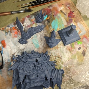 Unicorn Unpainted Miniature - Etsy