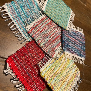 Old Fashioned Multi Color Hit and Miss Rag Rug - Etsy
