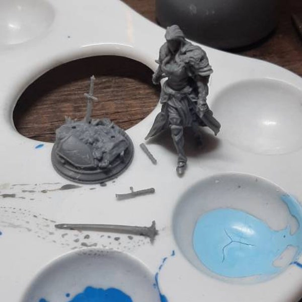 Argent Knights / Tabletop Model / Miniature Figurine Realsteone ...