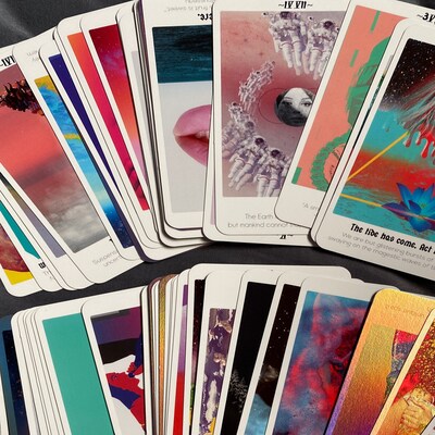 Cosmic Cards Deck W/ expansion V2 holographic Edition - Etsy