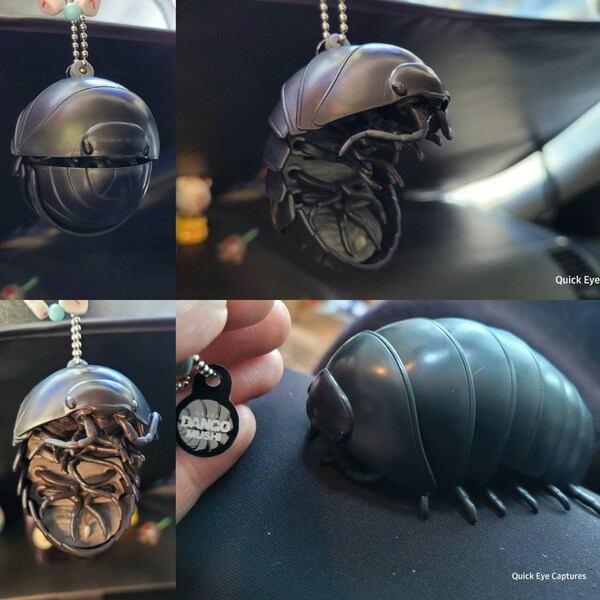 Plastic Pill Bug Roly Poly Insect Potato Bug Isopod Figure W/moving ...