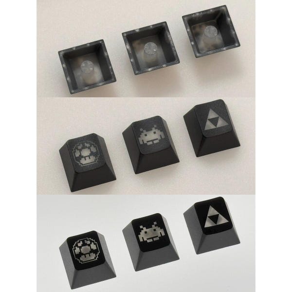 Resident Evil Keycap Umbrella Artisan Doubleshot Key Cap for Cherry MX ...
