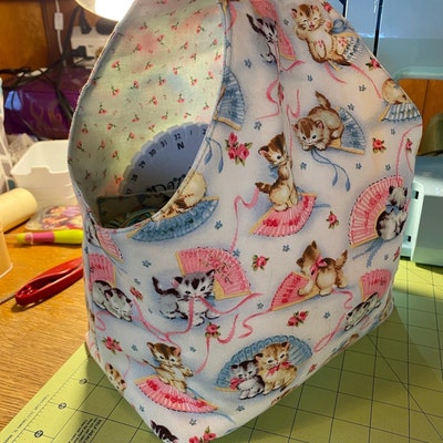 Yarn Bag Full PDF Sewing Pattern Project Bag, Knitting Project Bag ...