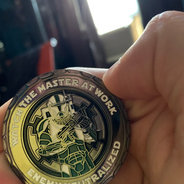 Scorch Republic Commando Challenge Coin, Republic Commandos, Delta ...
