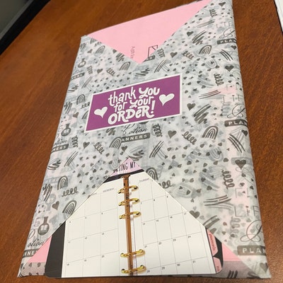 Printed Discbound Planner Inserts WEEKLY Inserts Half Letter Size ...